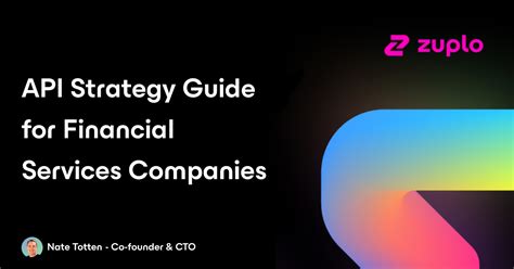 Api Strategy Guide For Financial Services Companies Zuplo Learning Center