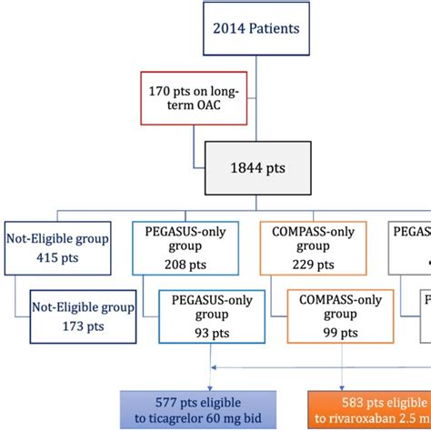 Subgroups Stratification According To Pegasus And Compass Eligibility