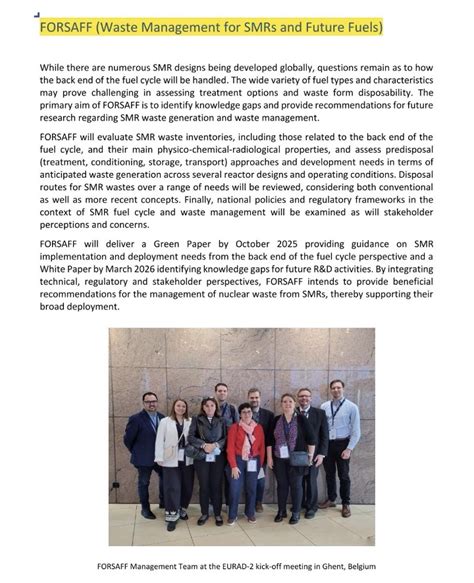 Small Modular Reactors Sitex Network