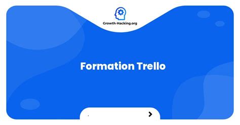 Formation Trello