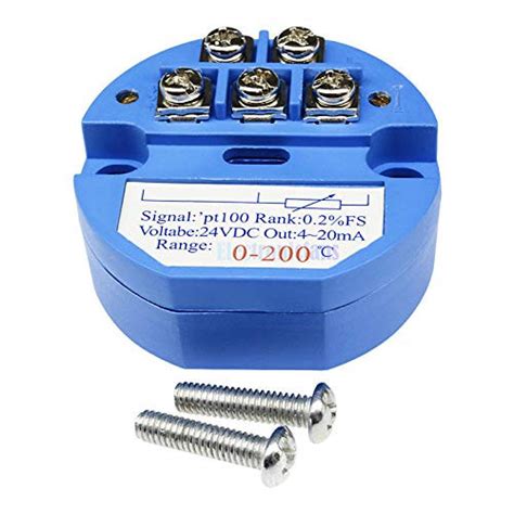 Jual RTD PT100 PT 100 Temperature Transmitter Output 4 20mA 24VDC 0 150 C Kota Surabaya