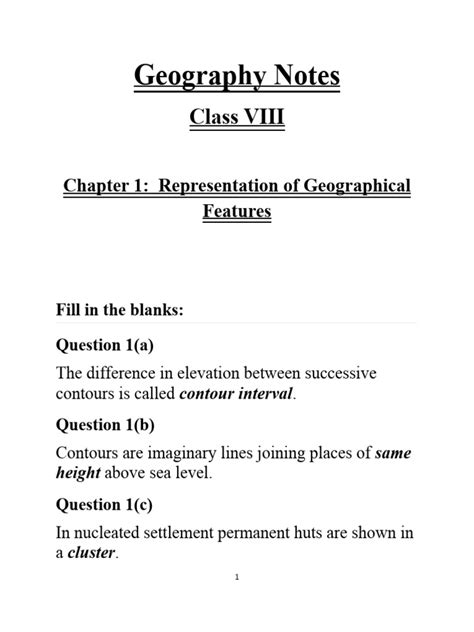 Geography Notes Pdf Cost Of Living Human Migration