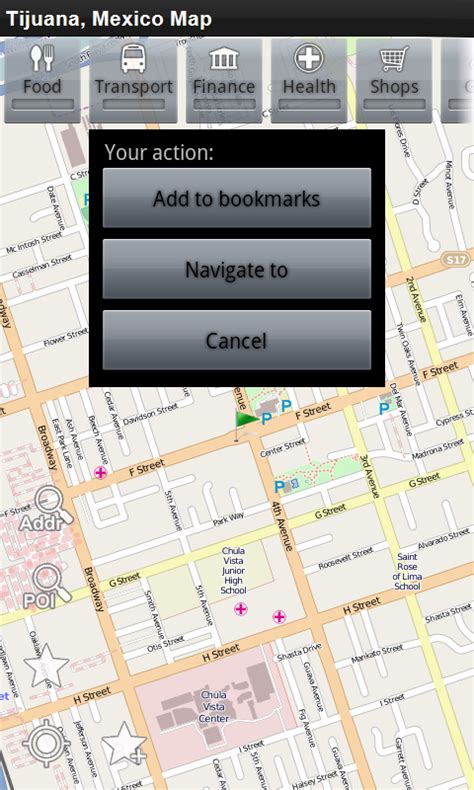 Street Maps Tijuana Mexico Pogomap Info Gym Torre De Tijuana