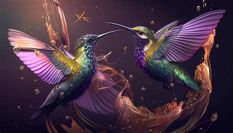 Mesmerizing Hummingbirds Wallpapers Made With Midjourney Ai Cristian