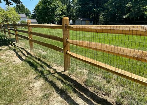 Rustic Split Rail Fence Designs