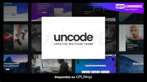 Uncode Creative Multiuse Wordpress Theme Gplninja