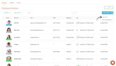 Adding Employees Via Bulk Csv Upload