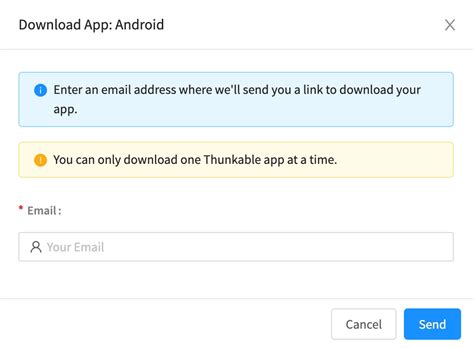 Download Thunkable Docs