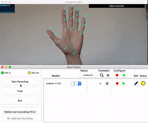 Hand Gesture Recognition Using Handpose Osc And Wekinator