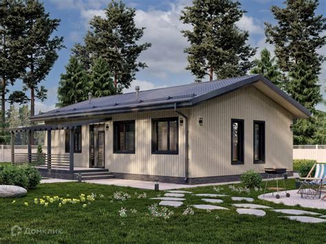 Проект дома «КН 06 компании ООО «СК Белый Журавль из материала Каркасный дом площадью 108м²