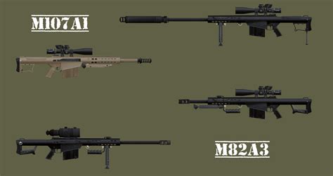 Barrett M107a1 M82a3 29inch 20inch Gta5