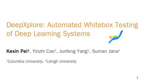 deepxplore automated whitebox testing of deep learning systems