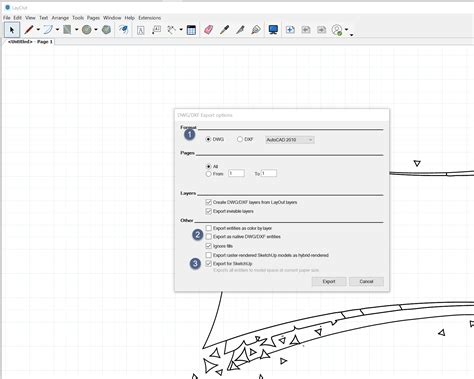 Increasing Dxf Quality Pro Sketchup Community