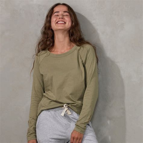 Organic Cotton Long Sleeves Organic Crew