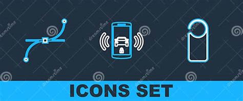 Set Line Please Do Not Disturb Bezier Curve And Smart Car Alarm System