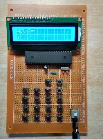 51单片机 LCD1602简易计算器设计 51单片机 51单片机 LCD1602简易计算器设计 51单片机