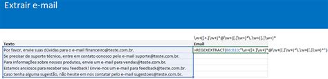 Funções Regexextract Regextest E Regexreplace Excel Guia Do Excel