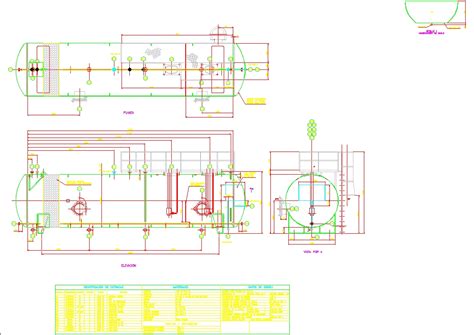 Crude Oil Separator In Autocad Cad Download 12162 Kb Bibliocad