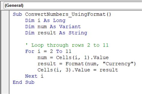 How To Convert Numbers To Strings In Excel Vba 3 Examples Excel Insider