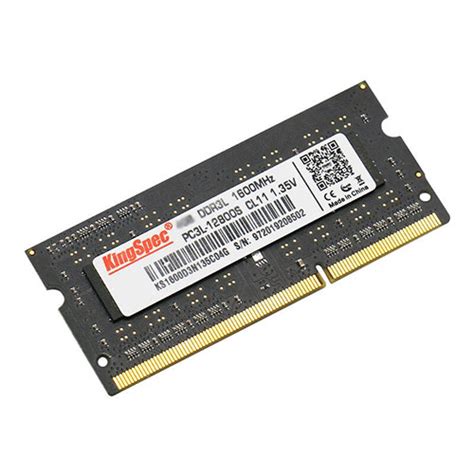 Kingspec 1600MHz SODIMM DDR3 4gb Laptop Ram Upulni Express