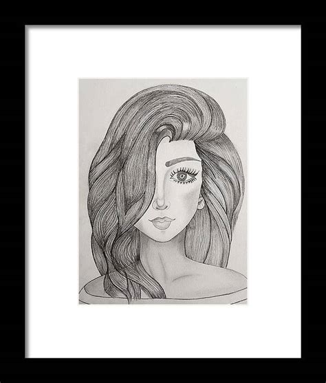 Beautiful Pencil Sketch Of Girl