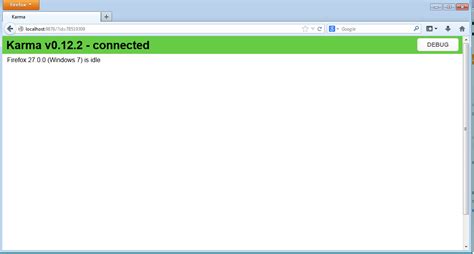 Javascript Resultados Dos Teste Não Aparecem No Navegador Grunt Karma Stack Overflow Em