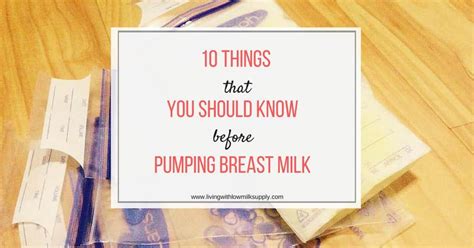 Top 10 Breast Pumping Tips And Tricks For Beginners Living With Low