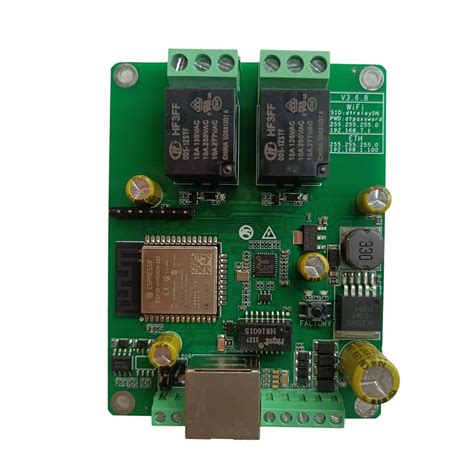Wifi Relay Module For Network Control Ethernet Mqtt Modbus Rs485 Can Web Tcp Udp