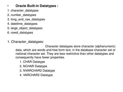 Ppt Oracle Database Features Overview Powerpoint Presentation Free Download Id9621240
