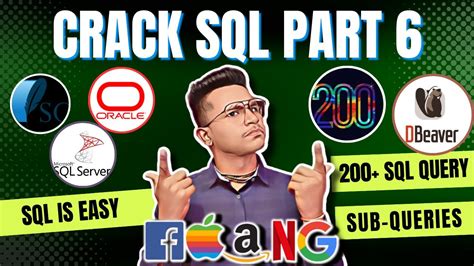 P1 Mastering SQL 200 Essential Queries Setting Up SQL Kick Start