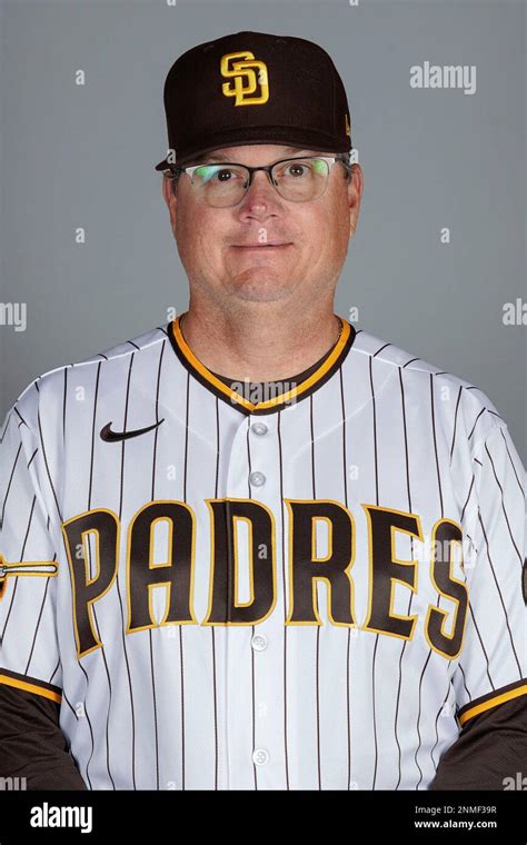 This Is A 2023 Photo Of Mike Shildt Of The San Diego Padres Baseball