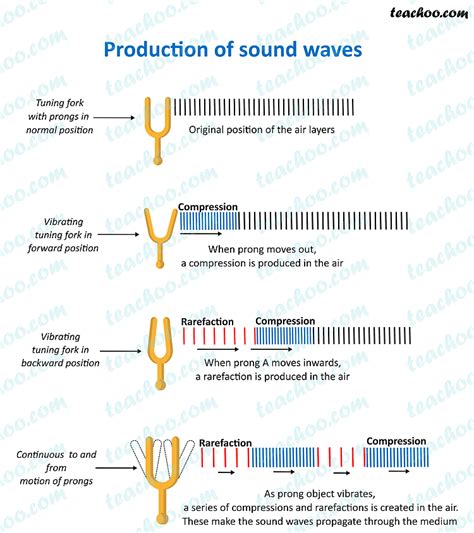 Compressions And Rarefactions In Sound Wave Class 9 Science Notes