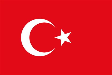 Bandeira Da Turquia • Bandeiras Do Mundo