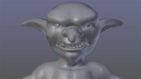 3d Goblin Blender Turbosquid 1378153