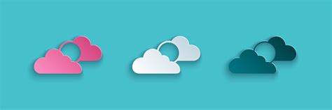 종이 는 파란색 배경에 고립 된 태양과 구름 날씨 아이콘을 잘라 종이 아트 스타일 벡터 0명에 대한 스톡 벡터 아트 및 기타 이미지 0명 3차원 형태 계절 Istock