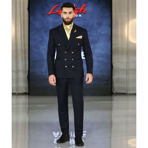 Double Breasted Suits For Men Uomo Attire