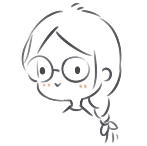 美美哒简笔画小人 堆糖，美图壁纸兴趣社区