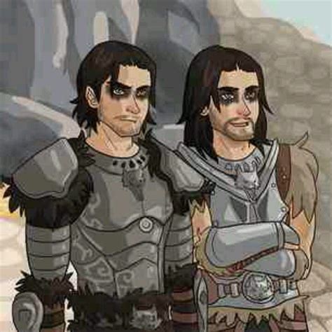 Vilkas And Farkas Always Remember That Farkas Hair Is Longer Skyrim Elder Scrolls Skyrim