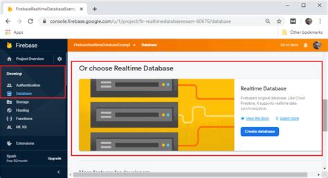 Firebase Real Time Database Setup And Configuration Online Tutorials Library List