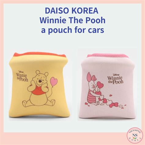 Daiso Bolsa Ursinho Pooh Para Carrospillet Korea Shopee Brasil