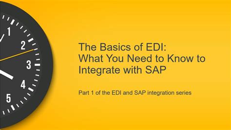A Beginners Guide To Edi And Sap Integration