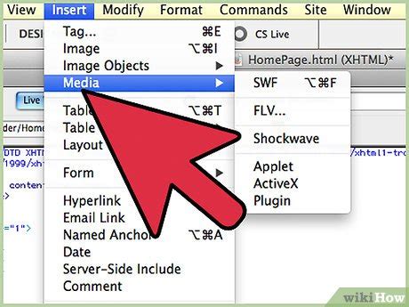 How To Make A Web Page Using Dreamweaver 10 Steps With Pictures
