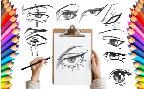 How To Draw Anime Eyes Realistic