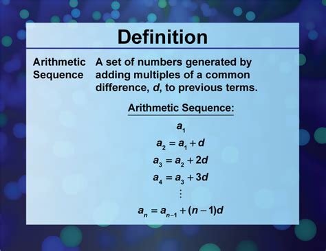 Arithmetic Sequence Patterns