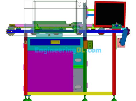 Bottom Shell Assembly Equipment Solidworks Engineeringdl Free