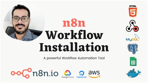install and setup your own n8n workflow automation server by svadmn