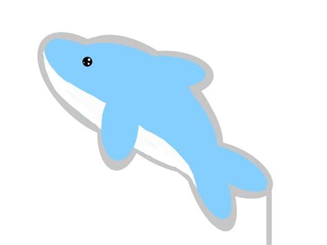 はさみ練習プリント連続切り〜いるか〜 キリスト教福音宣教会（cgm）ママブログではさみ練習プリント！無料で使えるかわいいこどもプリント広場