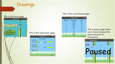 Ppt Of Flappy Bird Game For Final Yearpptx