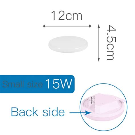 Motion Sensor Led Ceiling Light Modern 15w 20w 30w Round Ceiling Lamp