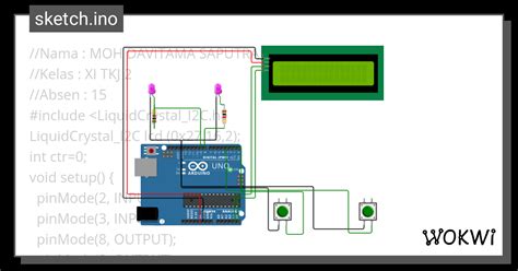 Tugas 11 Antrian Wokwi Esp32 Stm32 Arduino Simulator